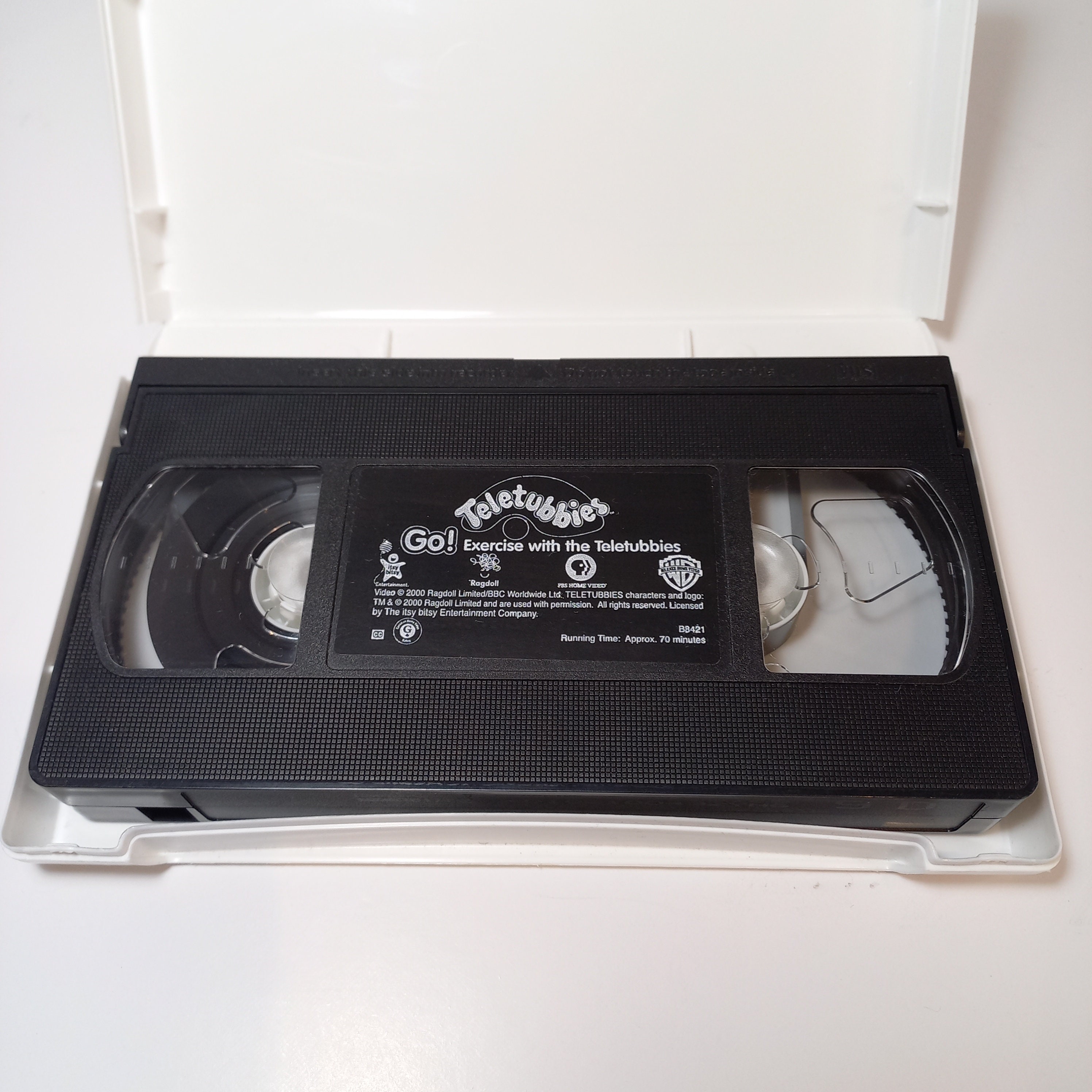 Teletubbies Go Exercise With the Teletubbies VHS, 2001, Clamshel ...