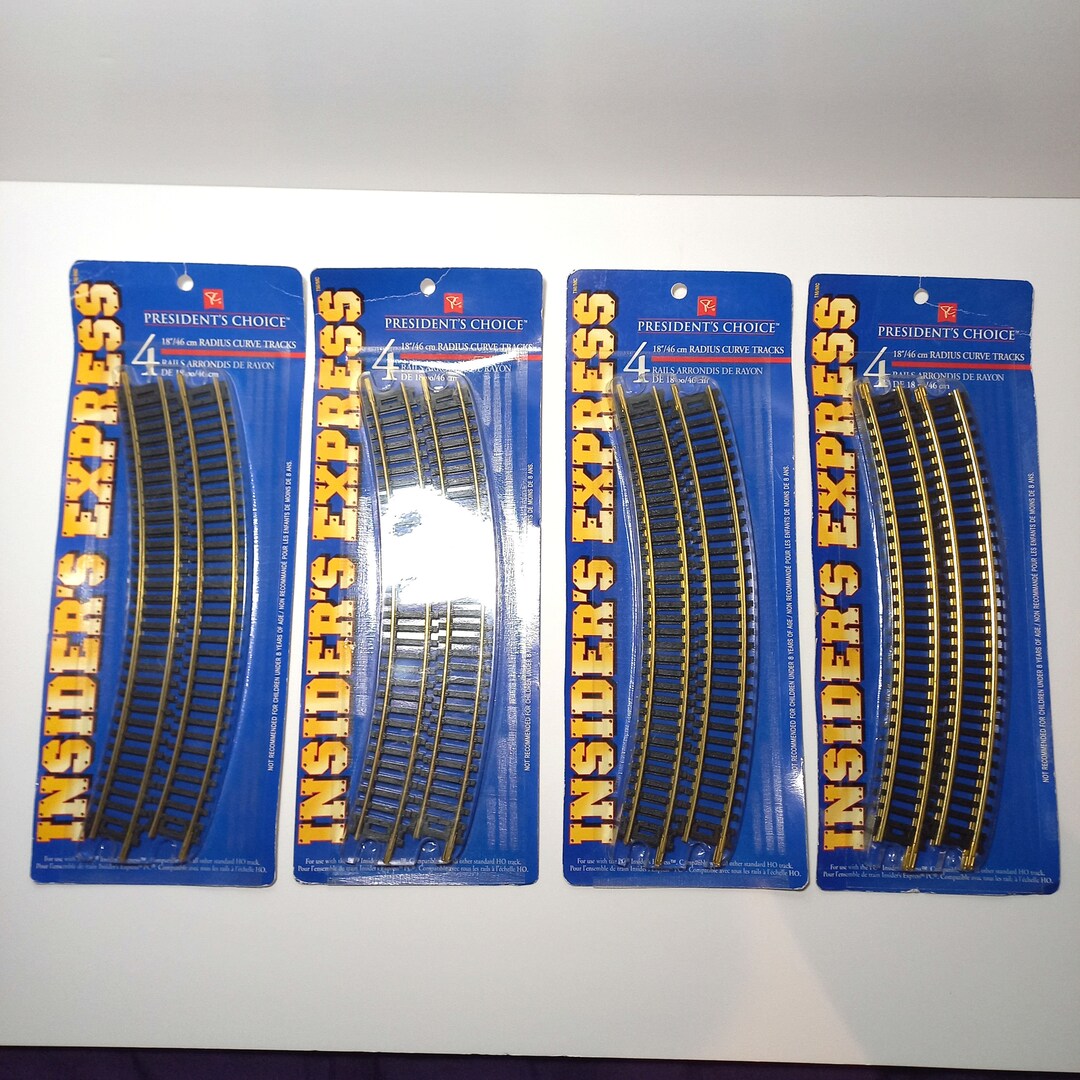President's Choice. Insider's Express Train Tracks. New in Box 18/46 Cm ...