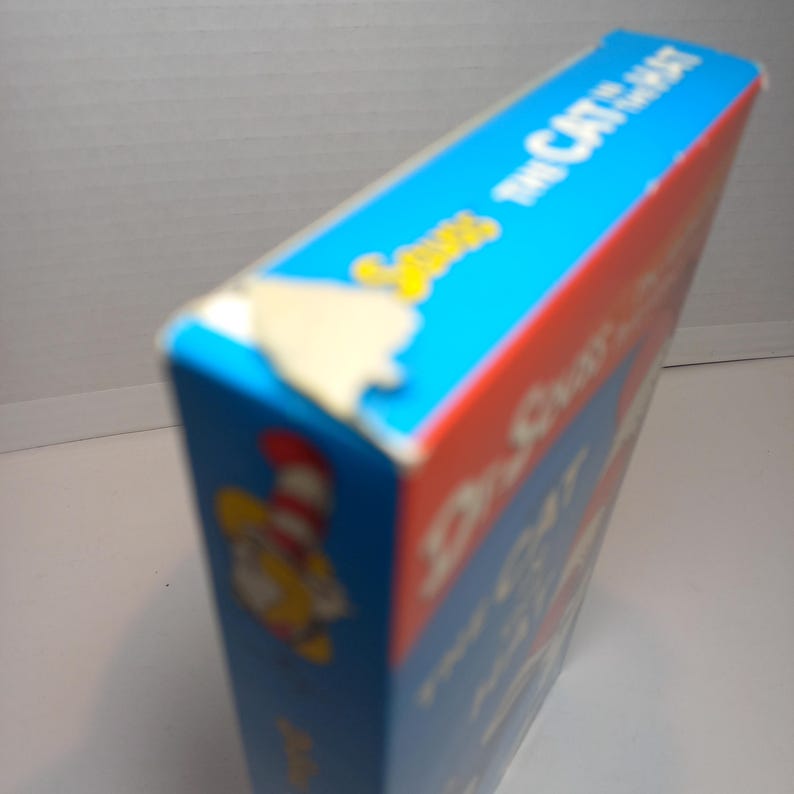 Dr. Seuss the Cat in the Hat VHS 2001/2003 Animated Sing Along Classic ...