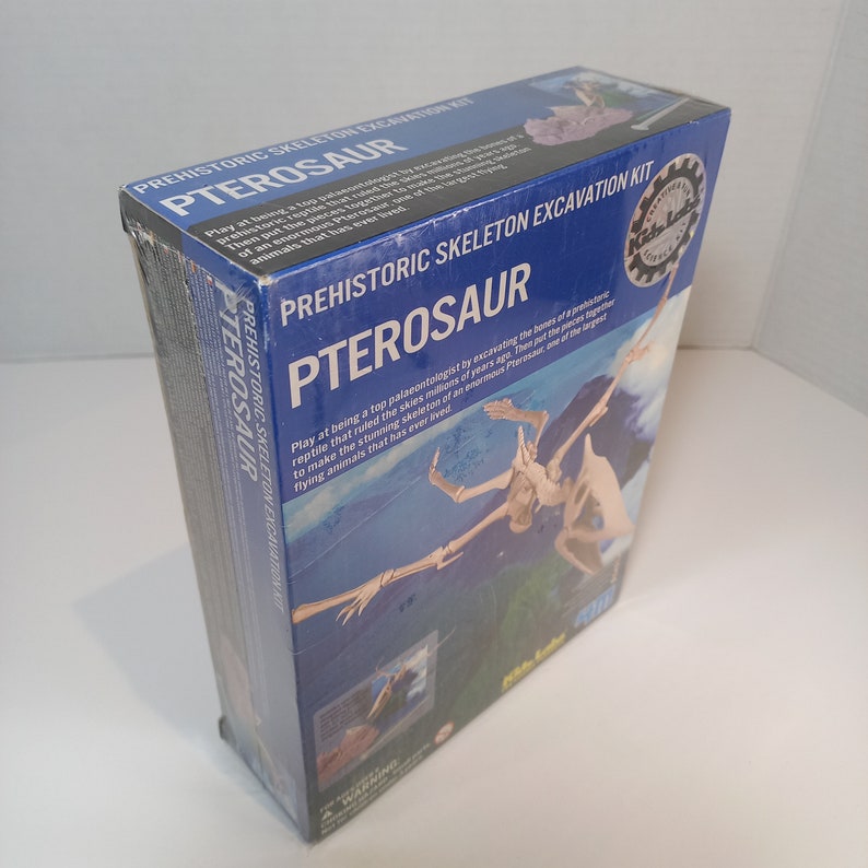 Dinosaur. Prehistoric Skelton Excavation Kit: Pterosaur. Kidz Labs 4M ...