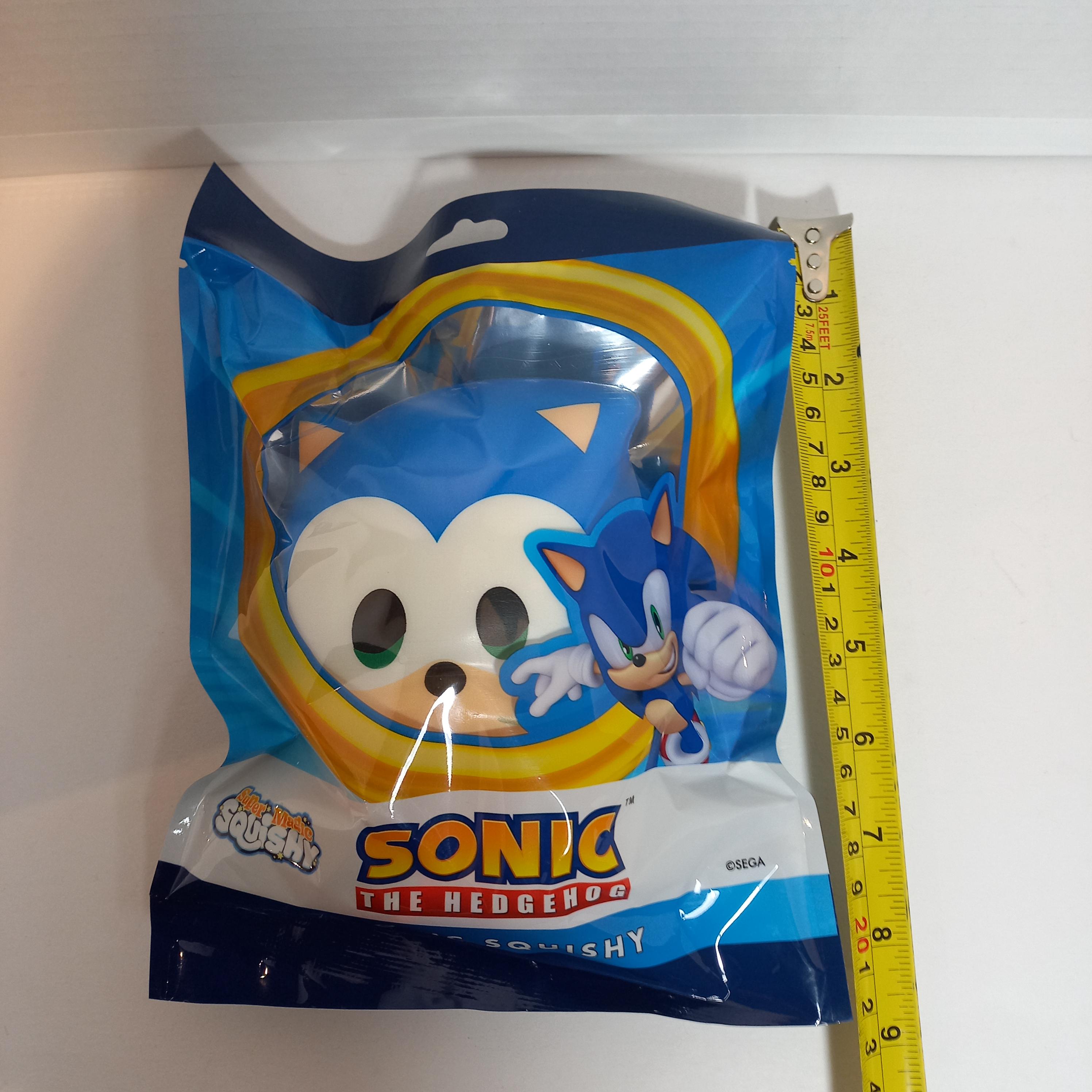 Sonic the Hedgehog Super Magic Squishy Maxi Toy Figure 'sonic 01' Rare ...