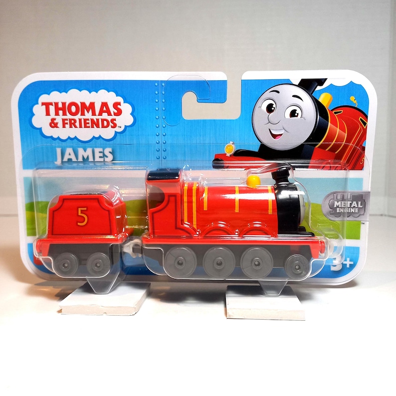 Thomas & Friends-james-all Engines Go. Metal Engine. Collectible Brand ...