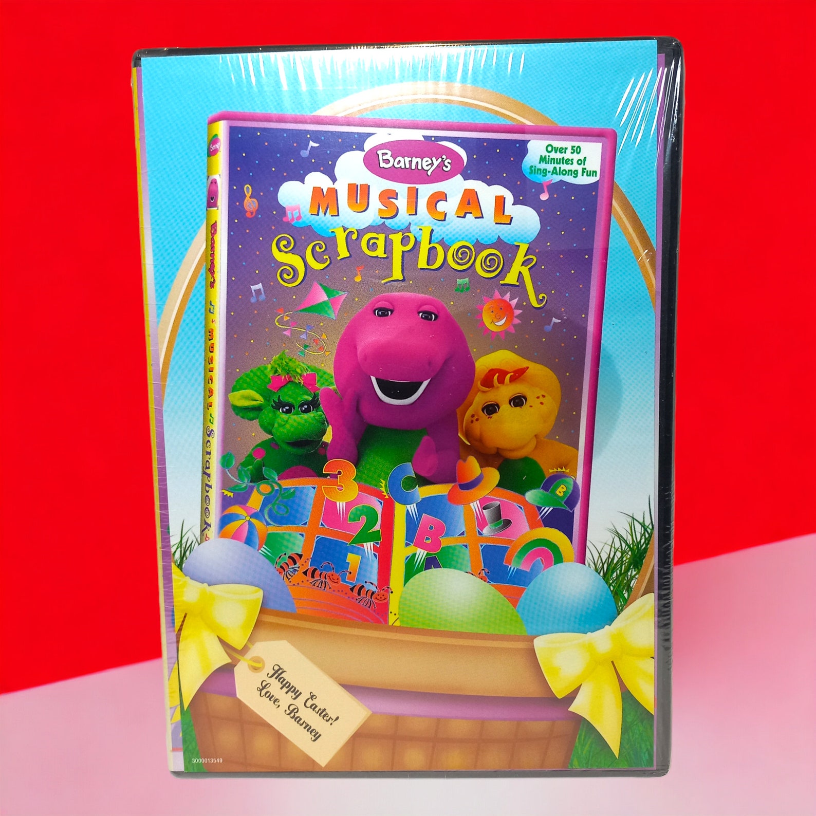Barney's Musical Scrapbook Music Songs Children's TV Classic Dinosaur ...