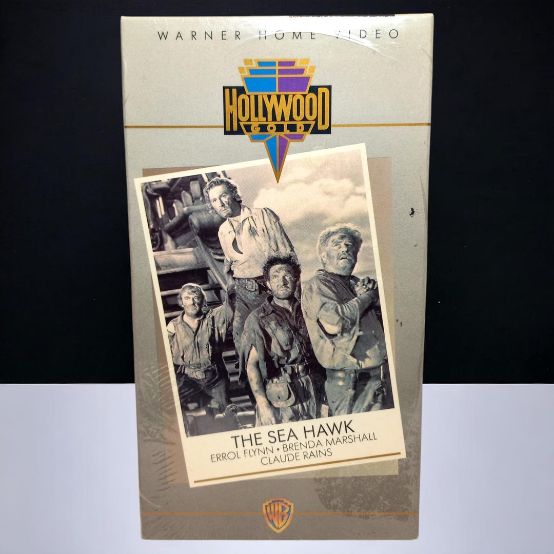 The Sea Hawk VHS. New Sealed With Watermarks. Hollywood Gold. 128 Min ...