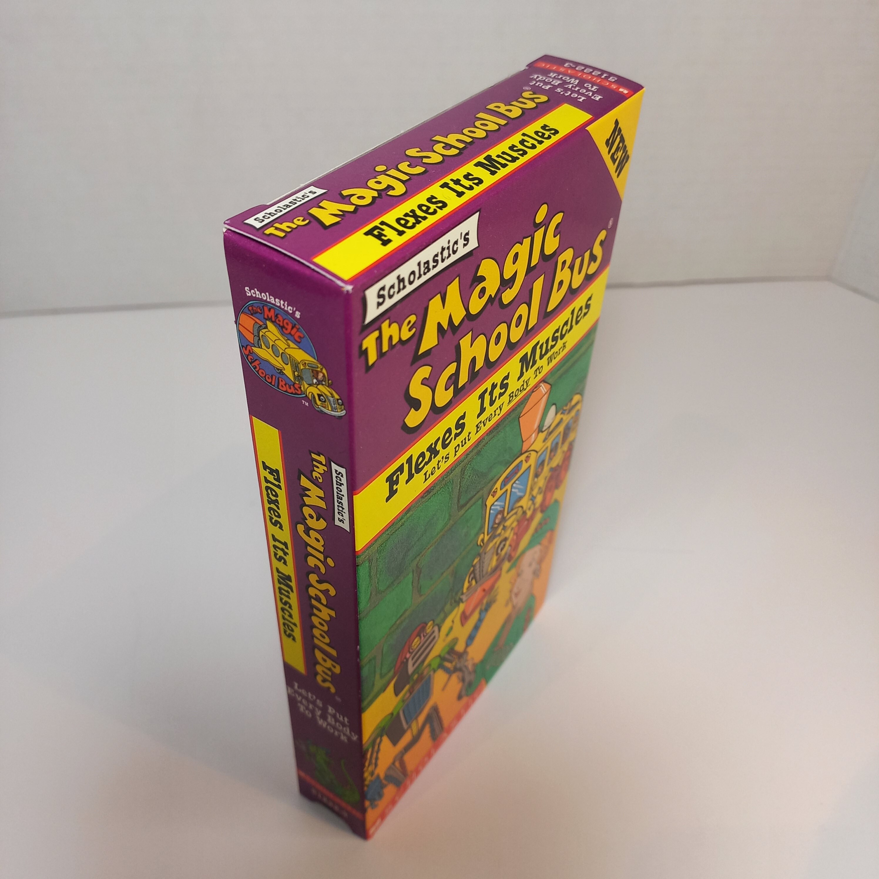 Magic School Bus, the - Flexes Its Muscles Vintage (VHS, 1997 ...