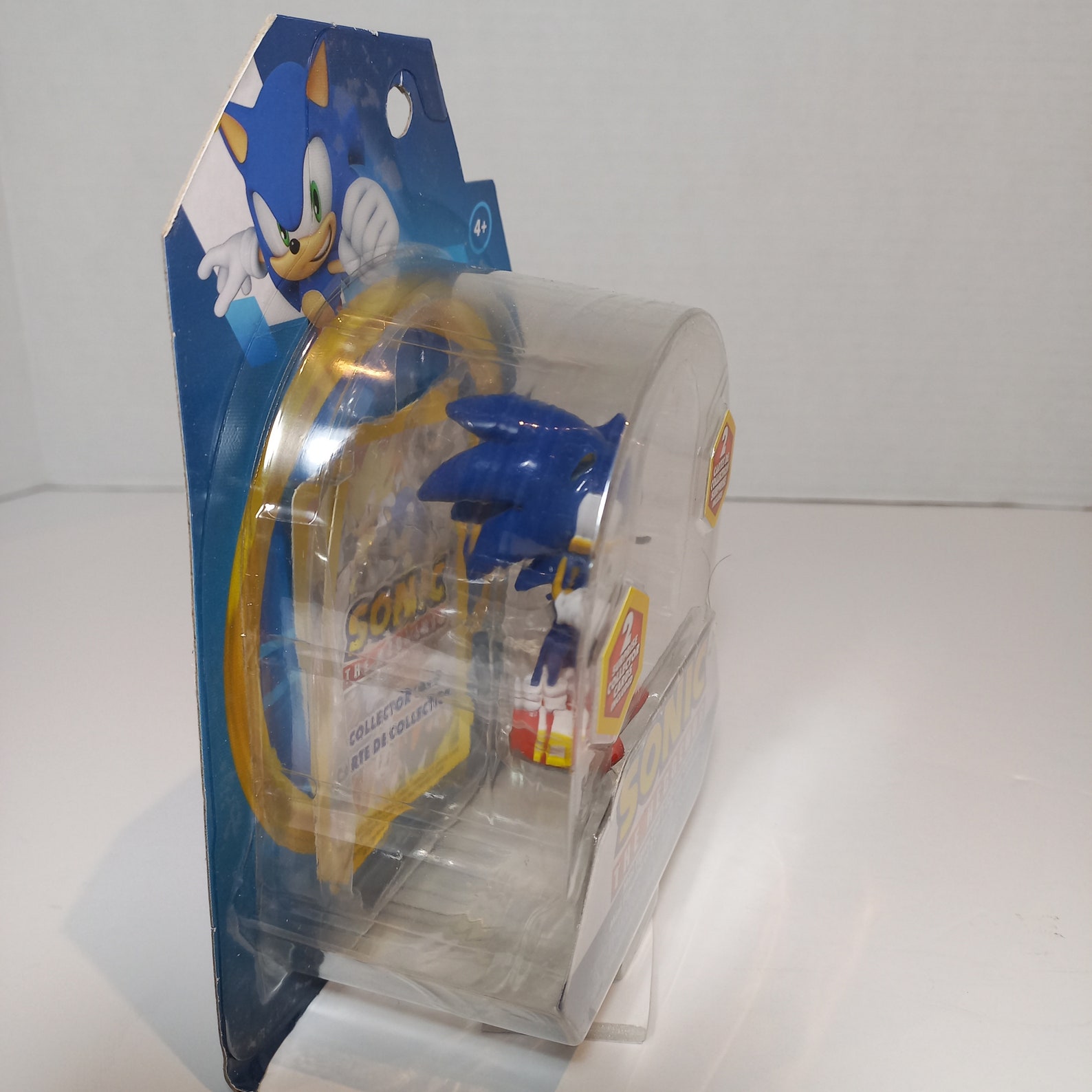 Sonic the Hedgehog, Sonic 3"mini Figure & 2 Collector Cards New ...