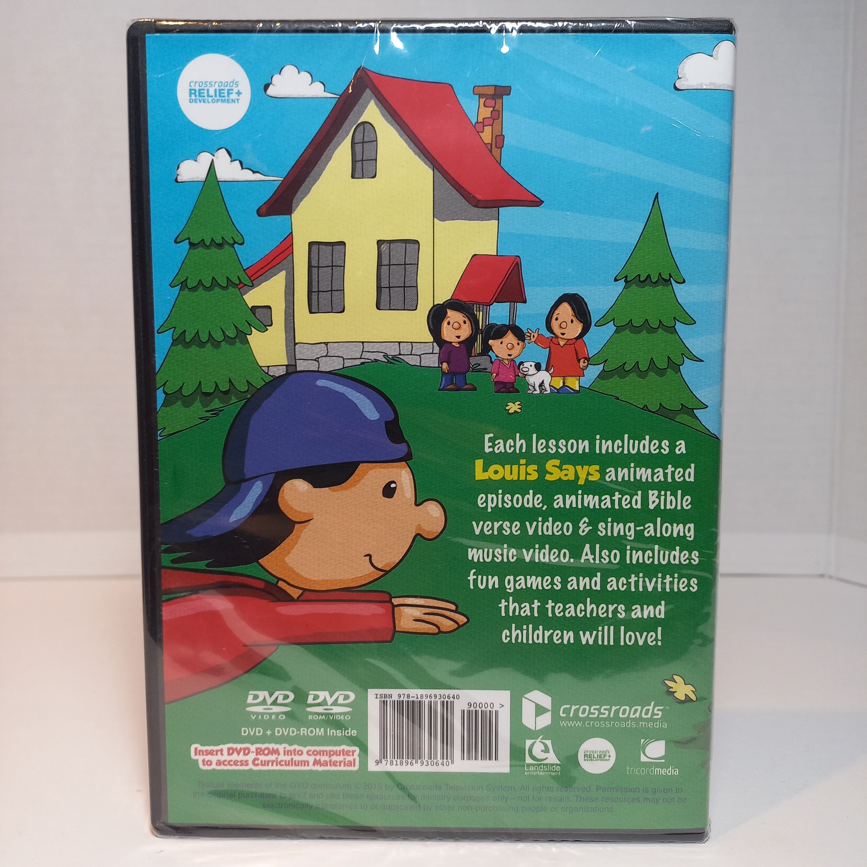 Louis Says Children's Ministry Curriculum DVD. Very Rare Kids Bible ...