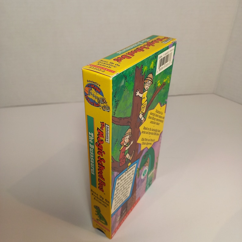 Magic School Bus, the - the Busasaurus (VHS, 1997) Pre-owned ...