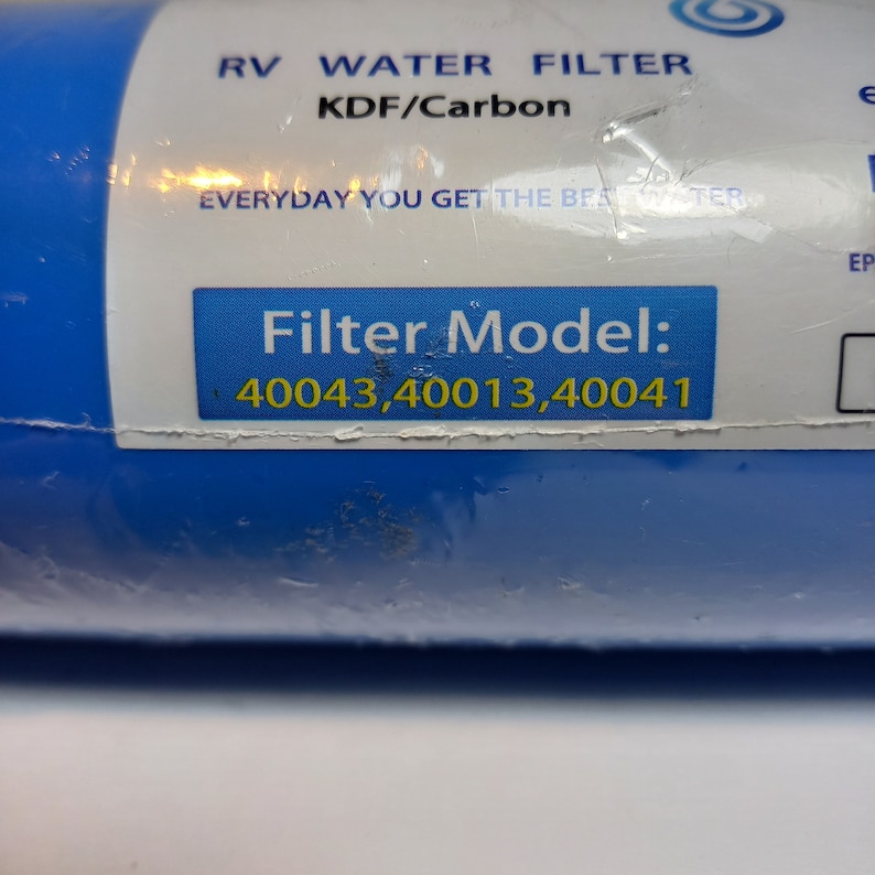 Belvita RV Water Filter Cartridges Kdf/carbon for 40043 40013 40041 New ...