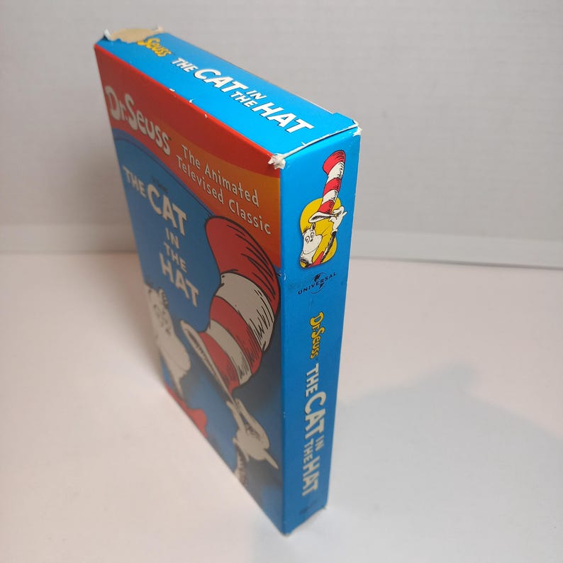 Dr. Seuss the Cat in the Hat VHS 2001/2003 Animated Sing Along Classic ...