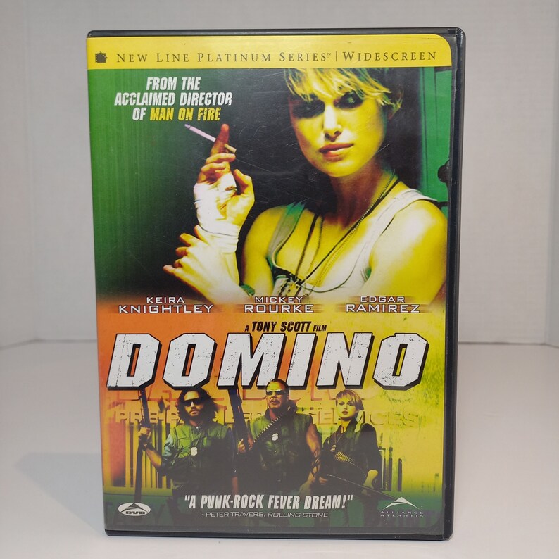 Domino DVD, 2006 Mickey Rourke, Lucy Liu, and Christopher Walken ...