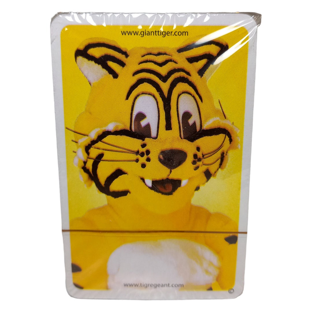 Giant Tiger Playing Cards Deck. Brand New. Collectible. Fast Shipping ...