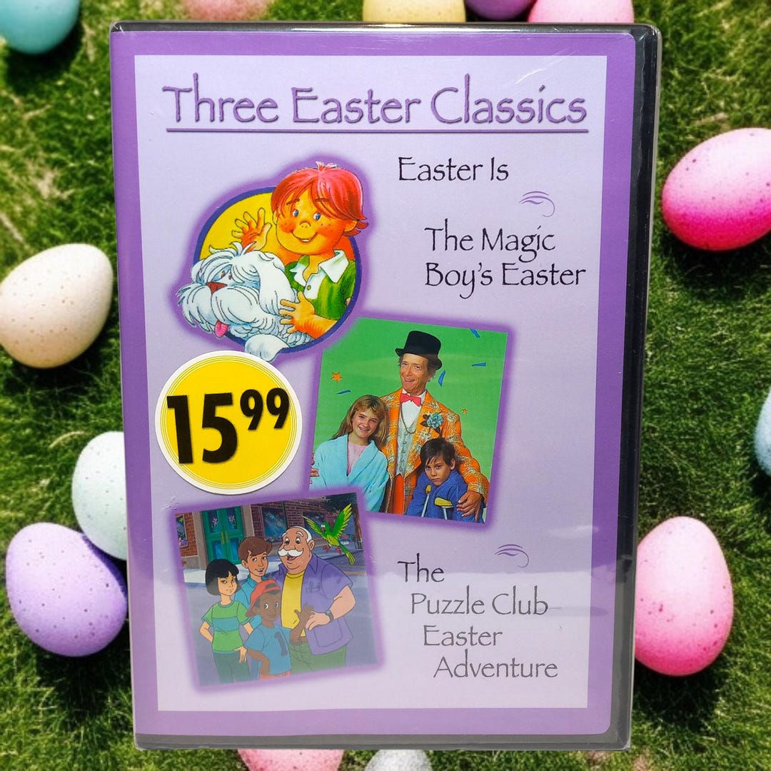 Three Easter Classics NEW DVD Easter Is, Magic Boy, Puzzle Club Easter ...