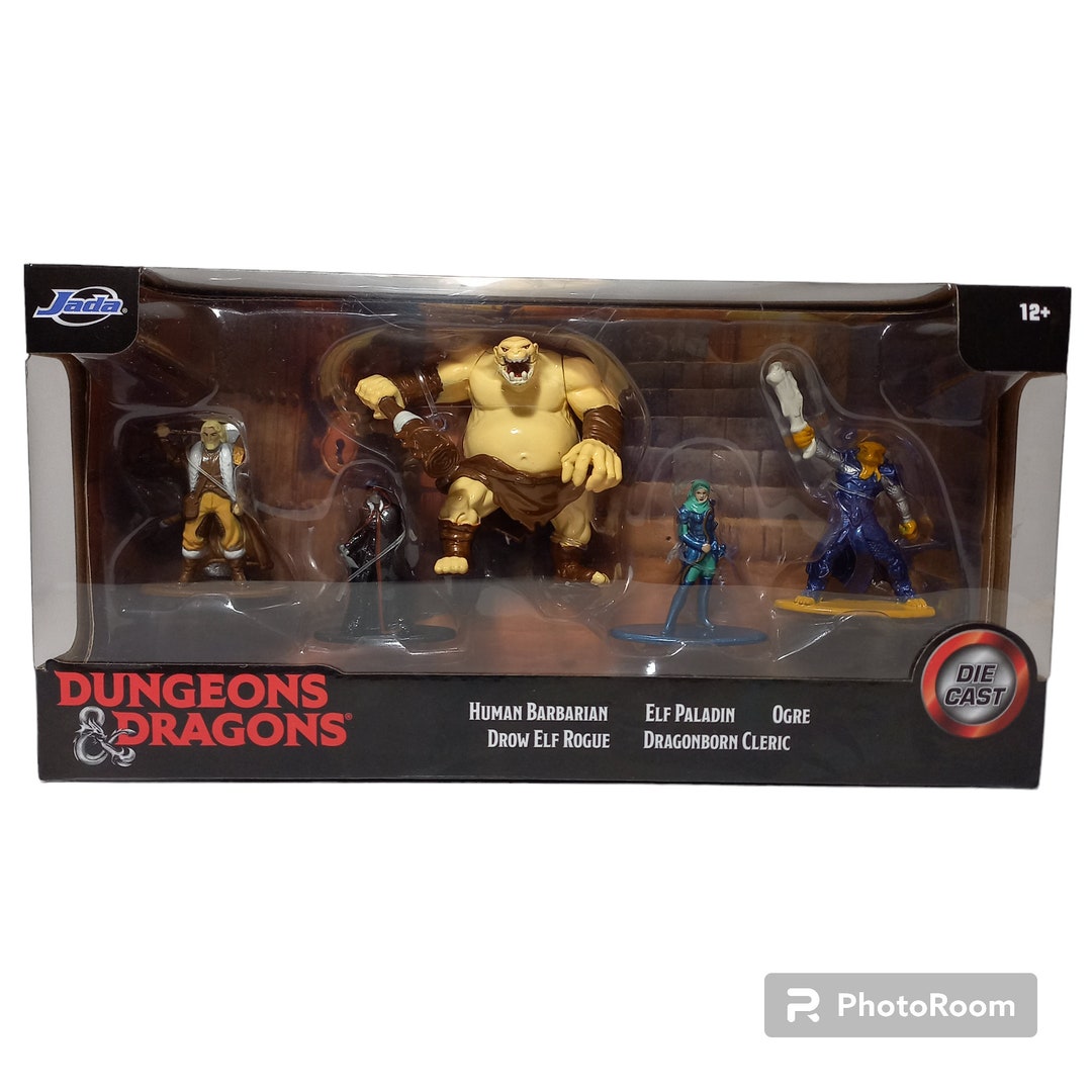 Dungeons and Dragons Die-cast Figures Jada Toys Collectible 5 in Box ...