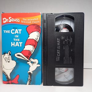 Dr. Seuss the Cat in the Hat VHS 2001/2003 Animated Sing Along Classic ...
