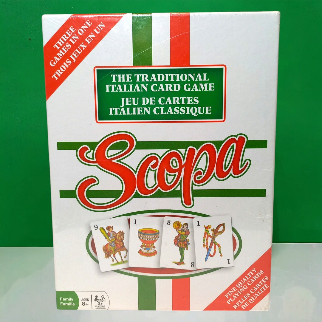 Scopa the Traditional Italian Card Game Brand New. Gift Idea ...