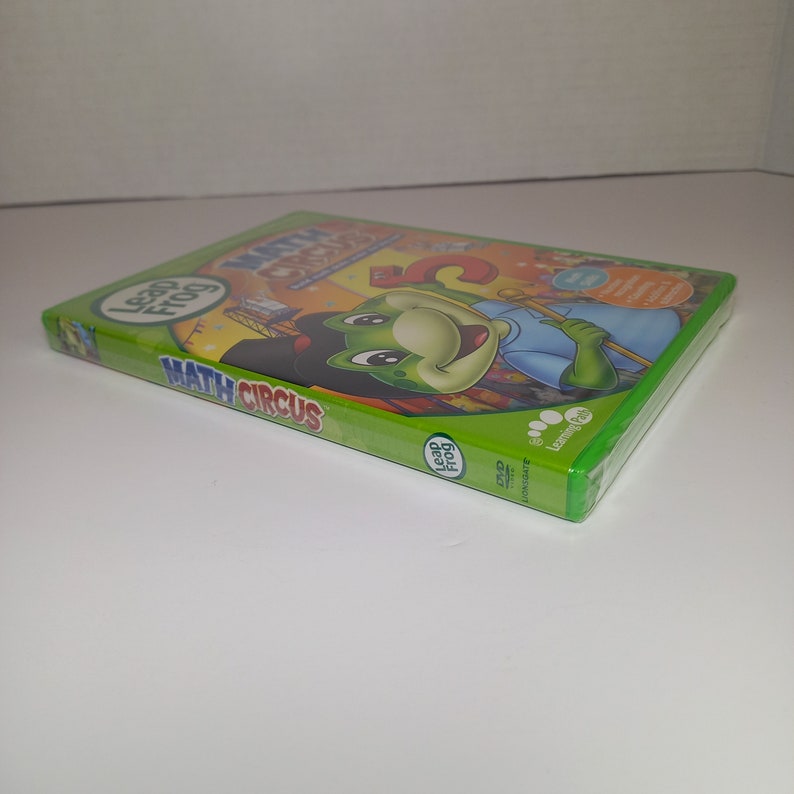 Leap Frog Math Circus Build Math Skills Under the Big Top. New Sealed ...