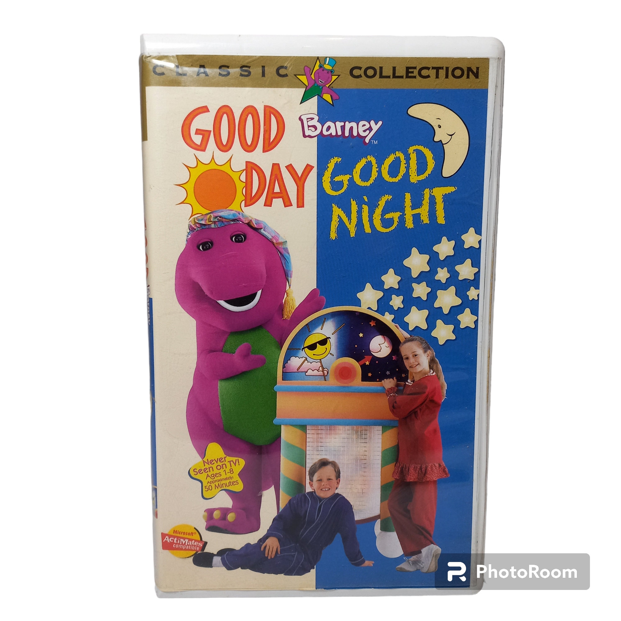 Barney Good Day, Good Night VHS, 1997 Clam Shell Classic Collection ...