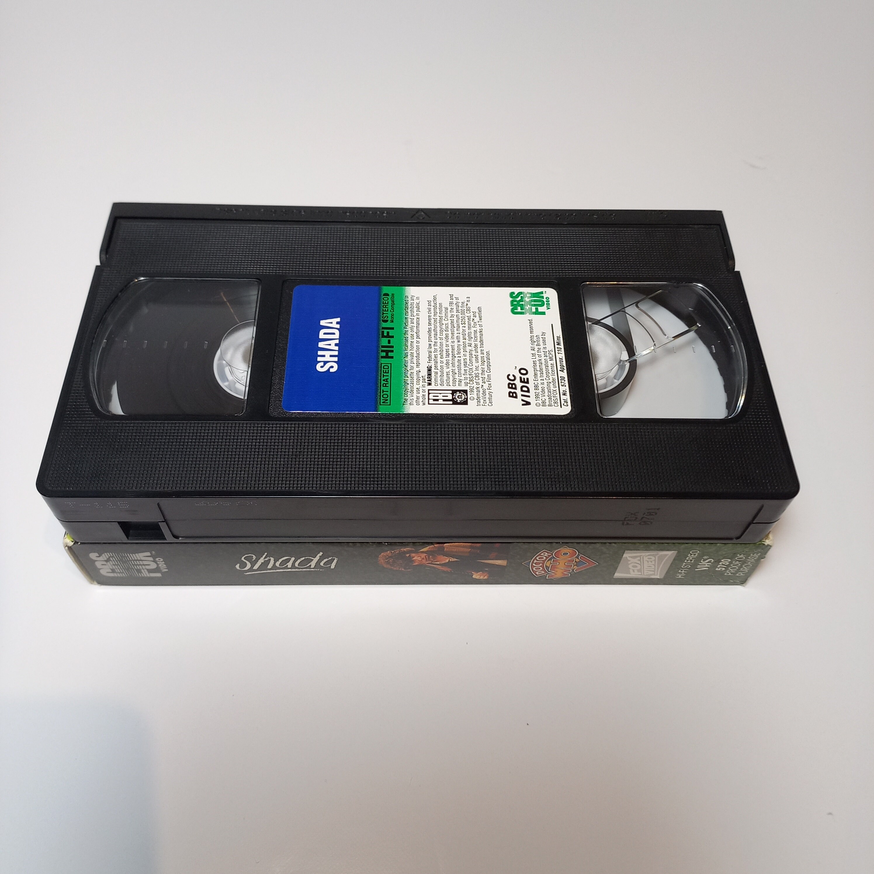 Doctor Who Shada Rare VHS 1979 BBC VIDEO. 55 Mins Presented by Tom ...