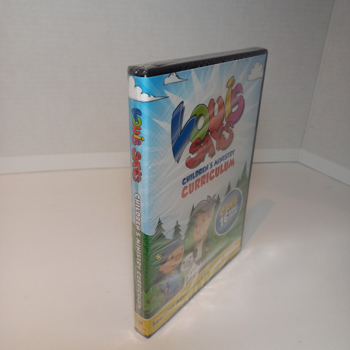 Louis Says Children's Ministry Curriculum DVD. Very Rare Kids Bible ...
