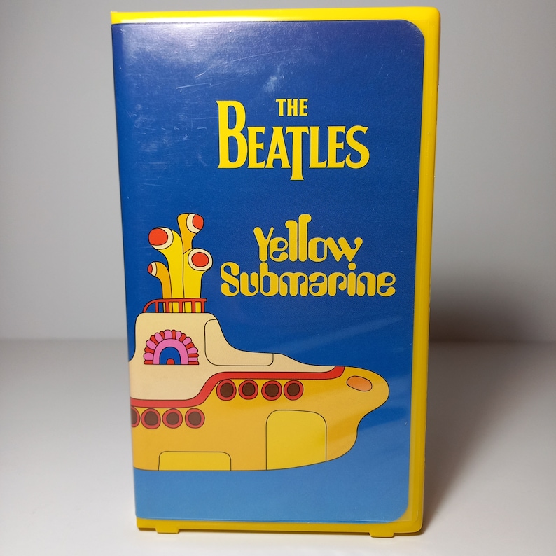 The Beatles Yellow Submarine VHS 1968/1999 - Etsy