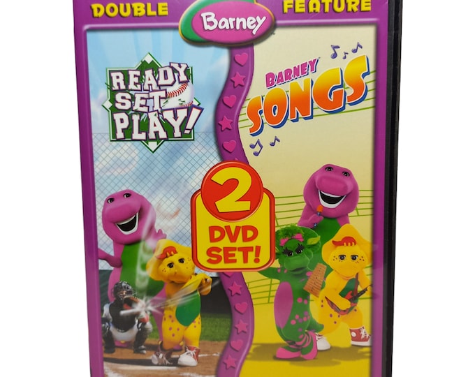 Barney: Ready, Set, Play/barney Songs (DVD, 2010, Canadian) Discs Are ...
