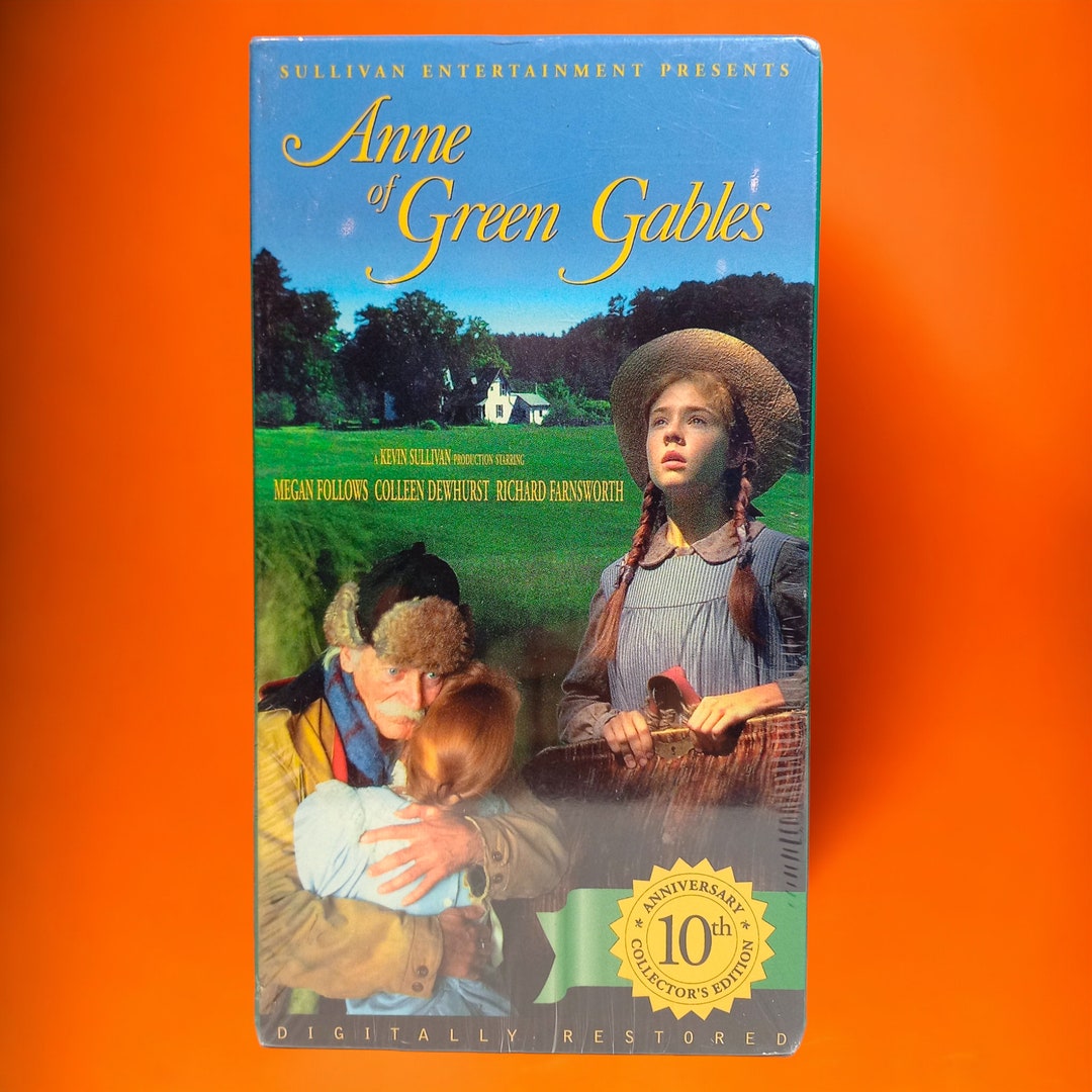 Anne of Green Gables VHS 1995 2-tape Set Digitally Restored Rare 10th ...
