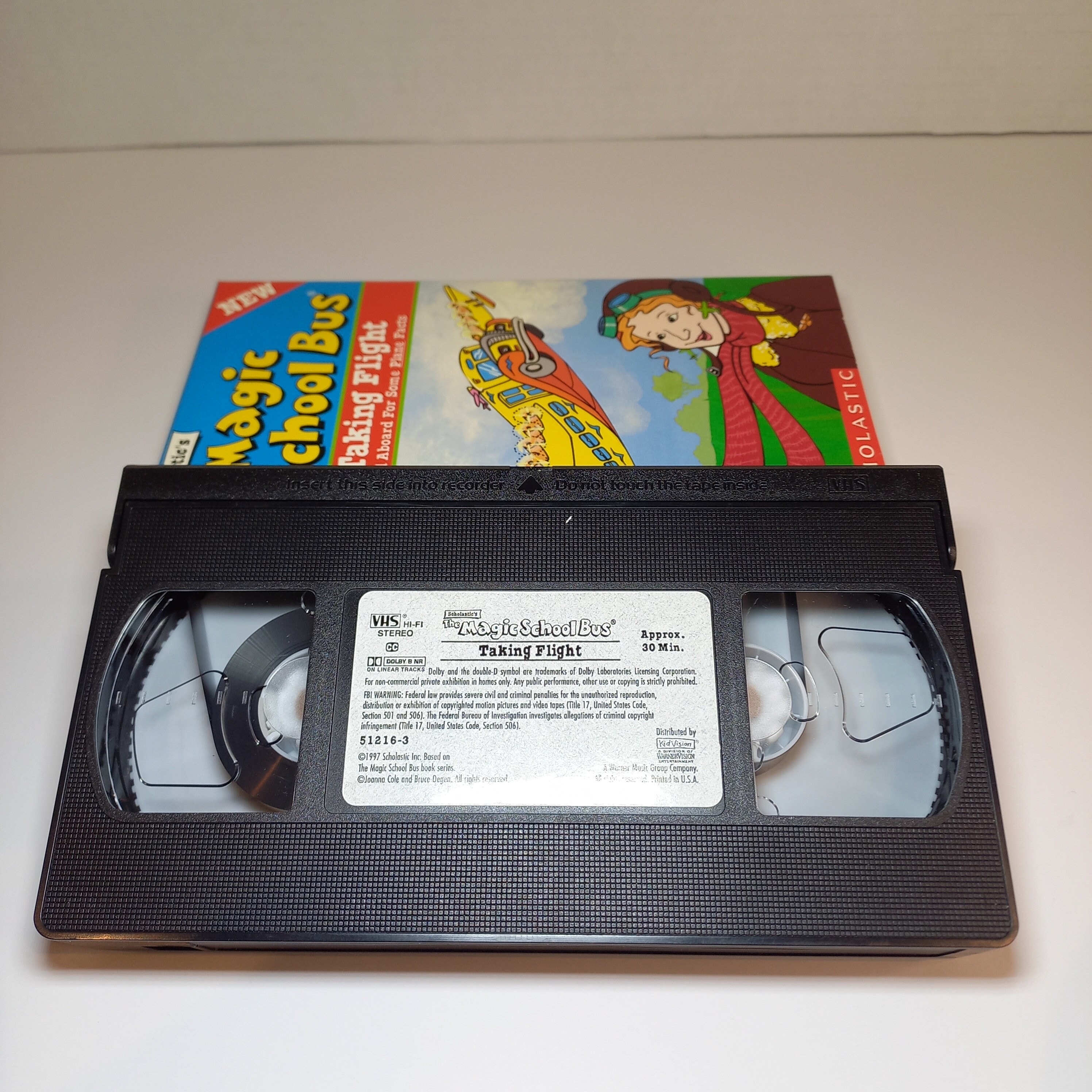Magic School Bus, the Taking Flight VHS, 1997 Educational Collectible ...