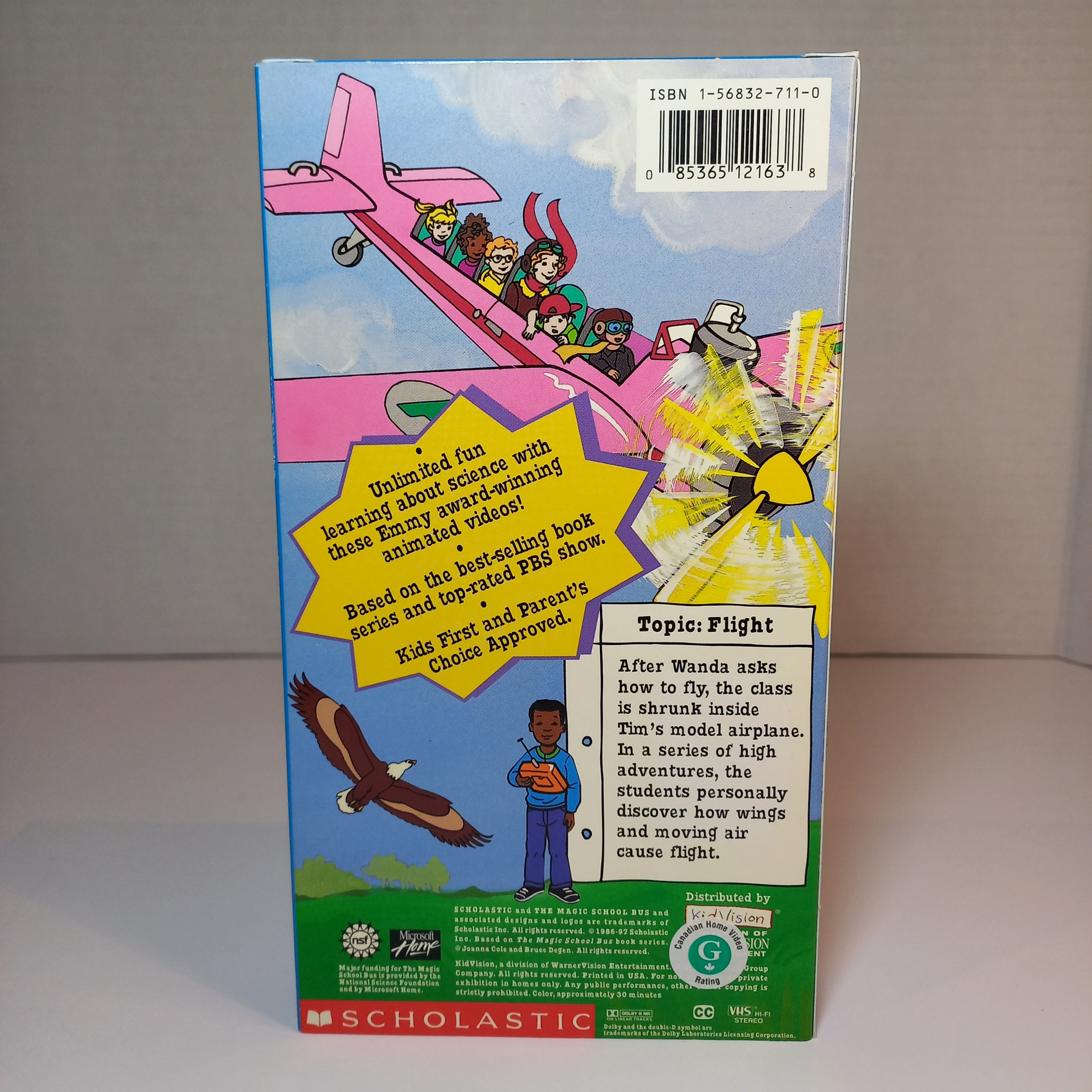 Magic School Bus, the Taking Flight VHS, 1997 Educational Collectible ...