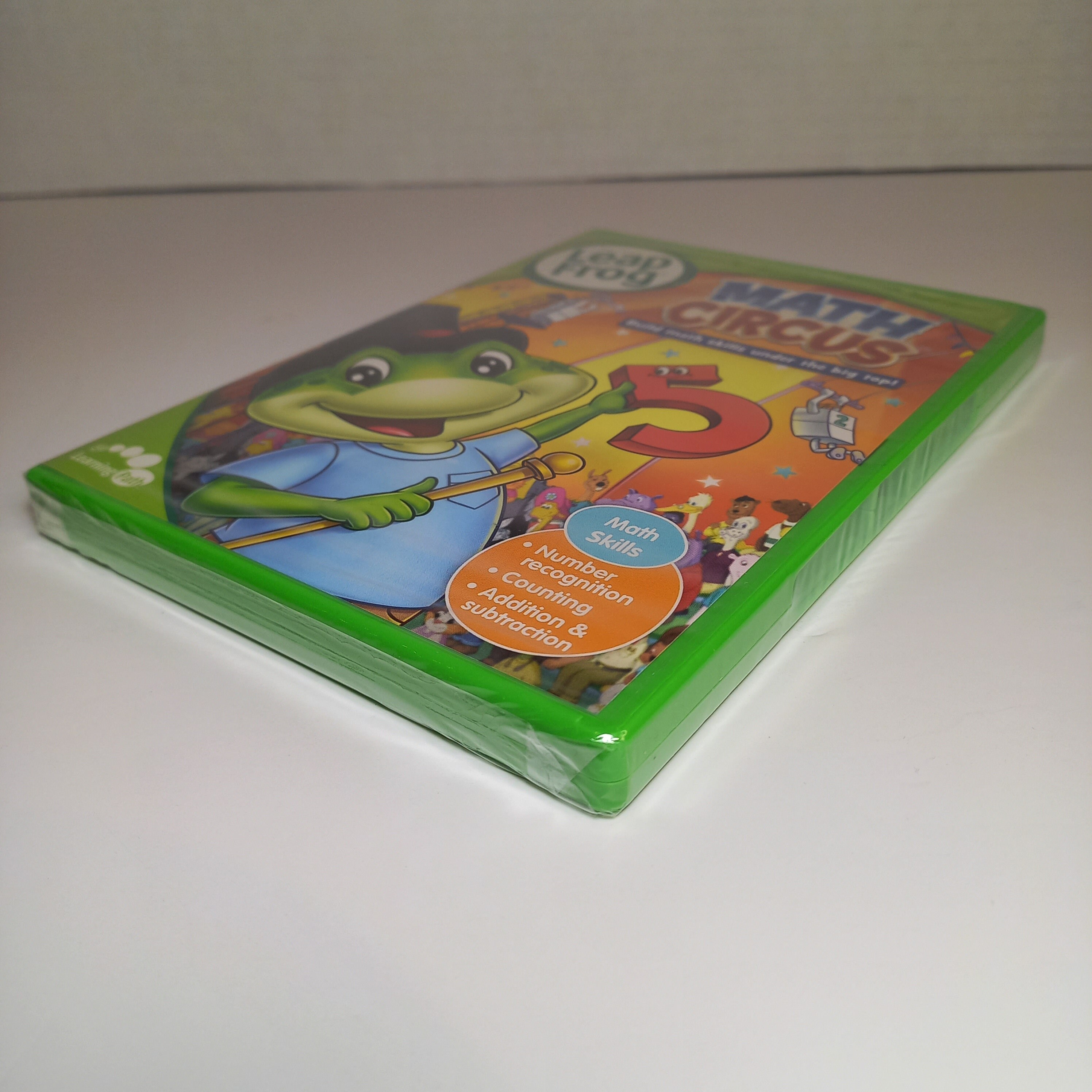 Leap Frog Math Circus Build Math Skills Under the Big Top. New Sealed ...