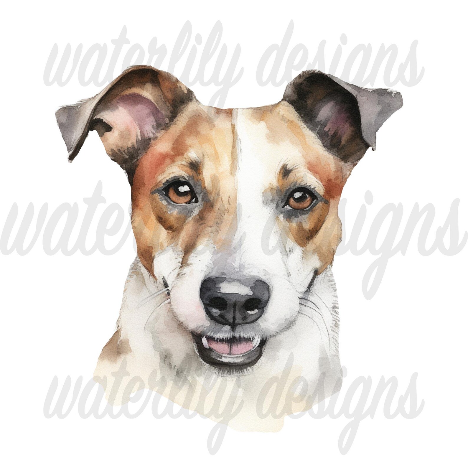 Jack Russell Clipart Bundle: Watercolor Dog Pngs (digital Download) - Etsy