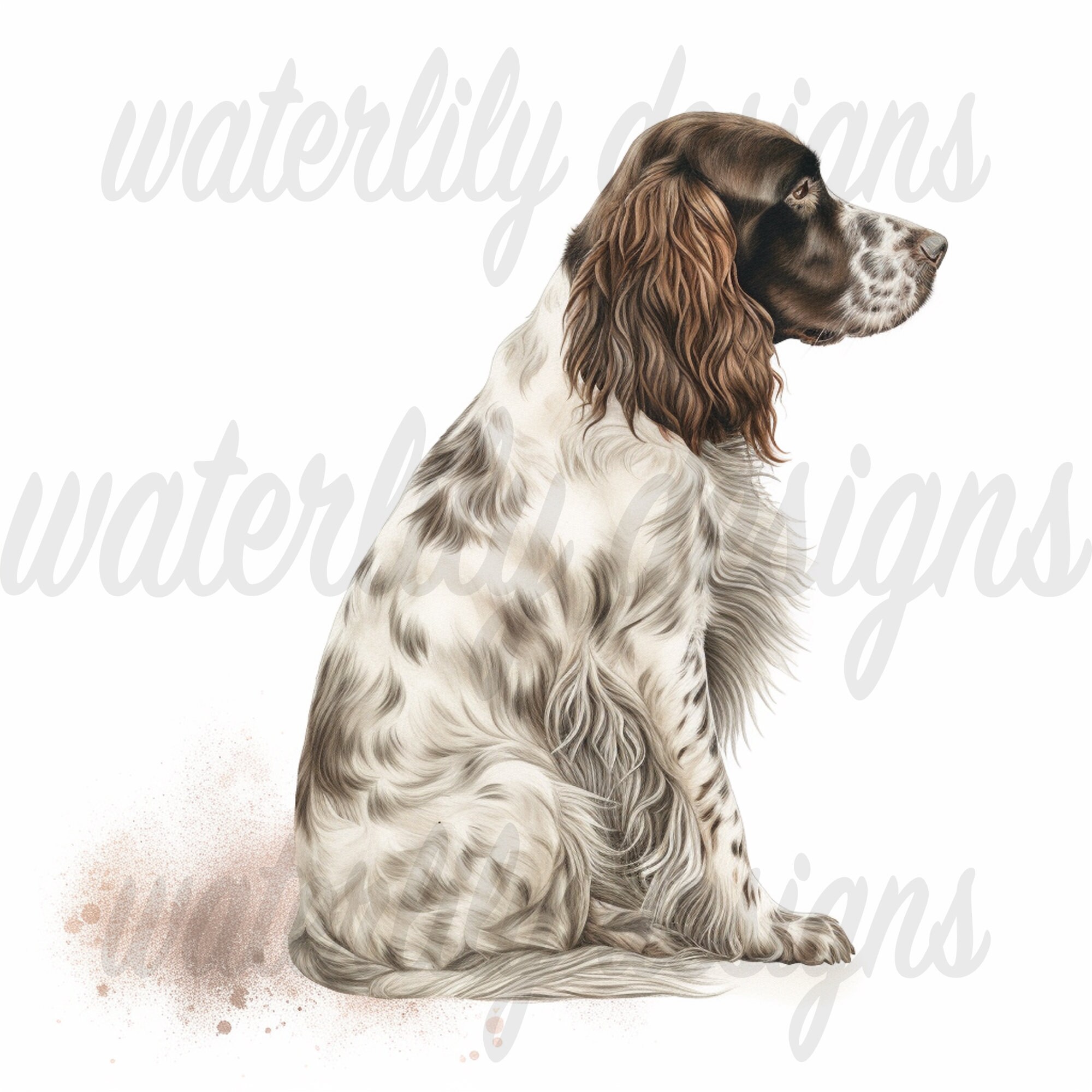 Springer Spaniel Clipart Bundle - 10 High Quality Vibrant Jpgs ...