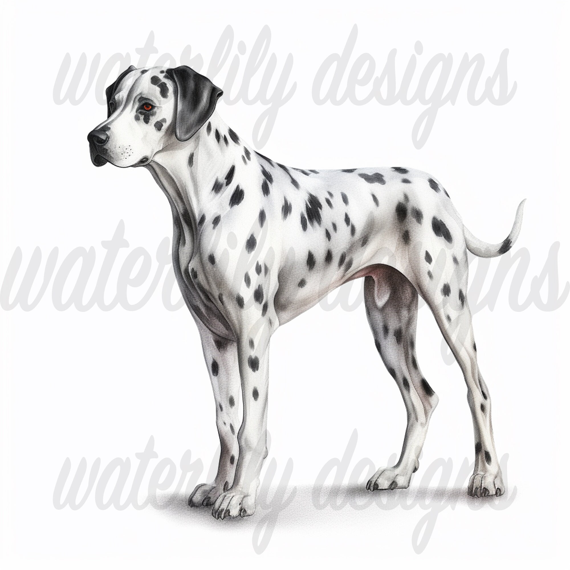 Dalmatian Clipart Bundle - 9 High Quality Vibrant Jpgs, Printable ...