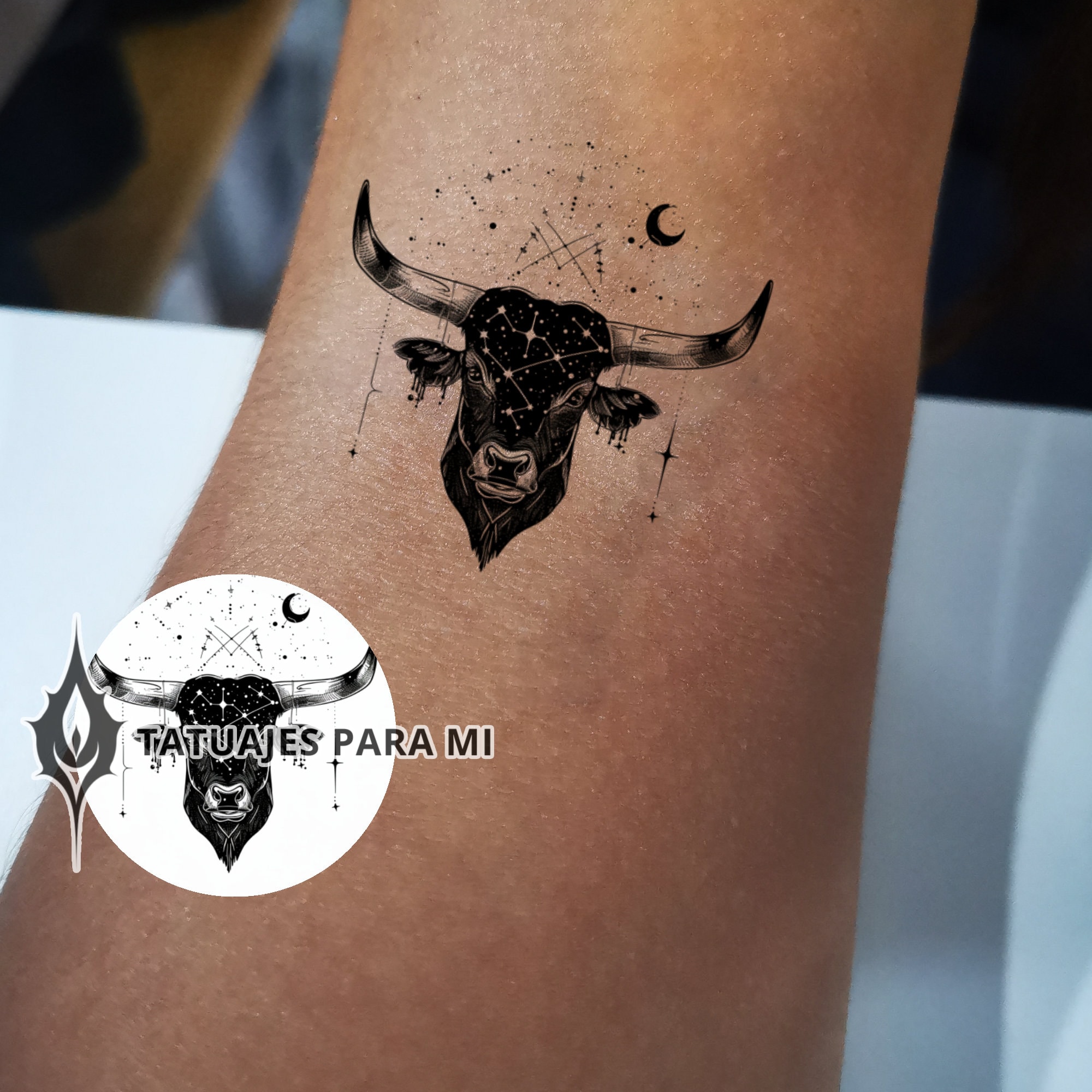 Cuatro Tatuajes De Tauro, Colección Del Zodiaco, Tatuajes Con ...