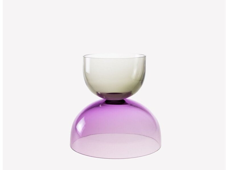 Set of 5 Handmade Glass Vase Elegant Home Décor in Multiple Colors and ...