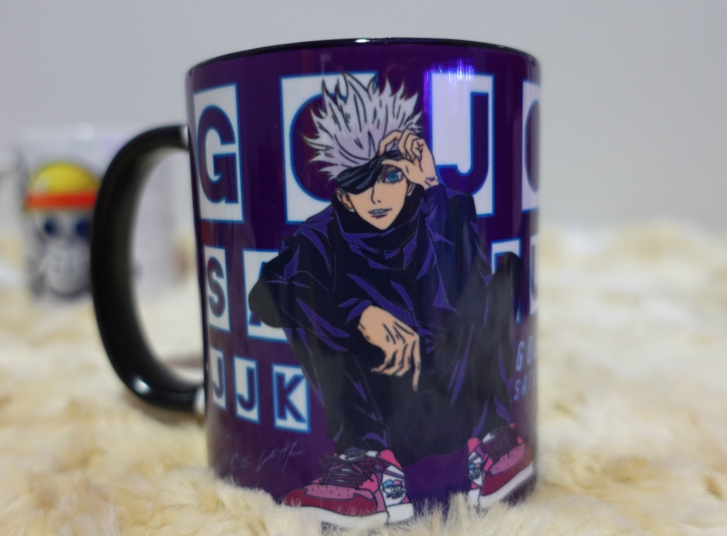 Gojo Satoru Mug black - Etsy