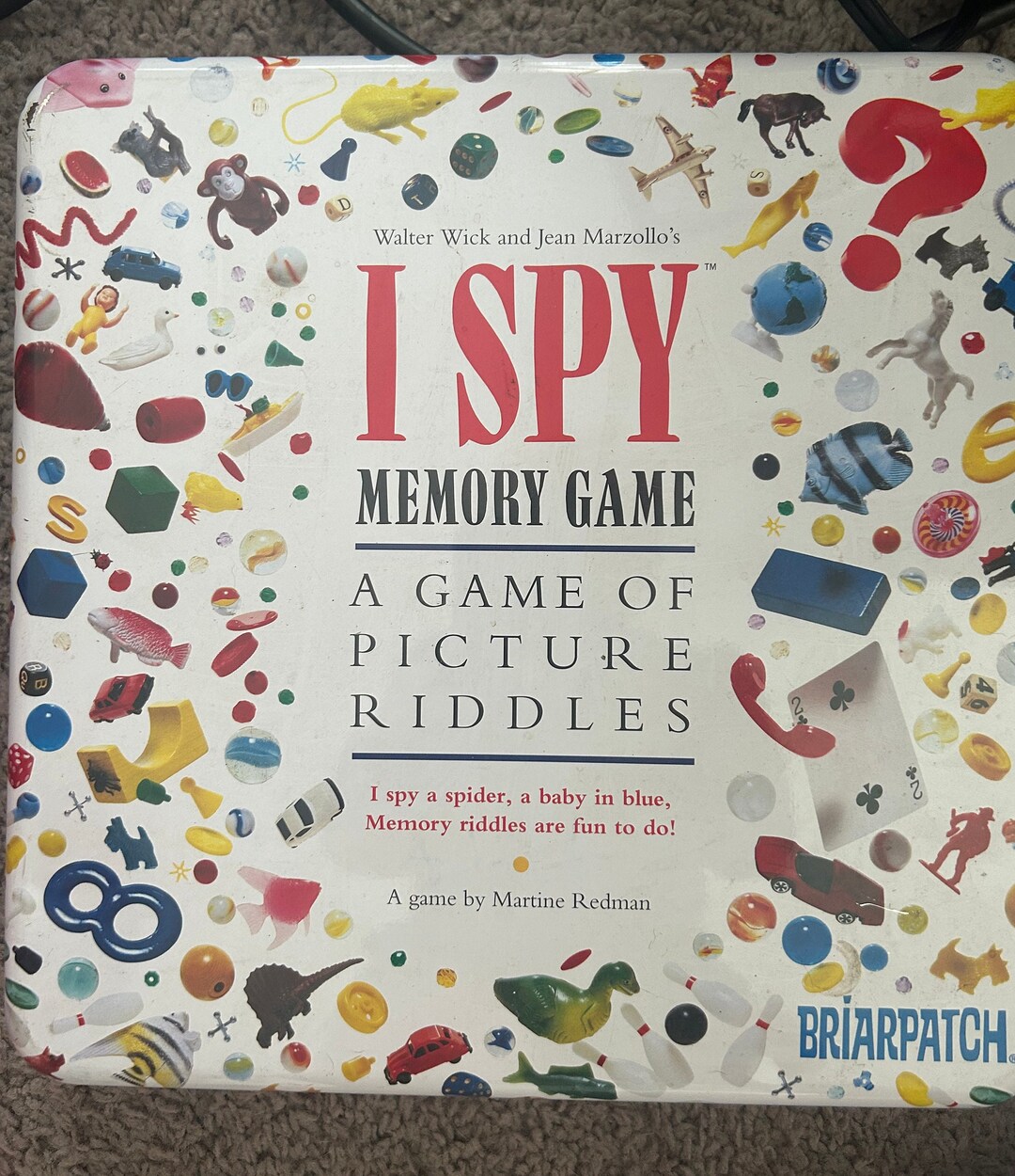 I SPY Memory Game by Briarpatch Collectible Tin - Etsy