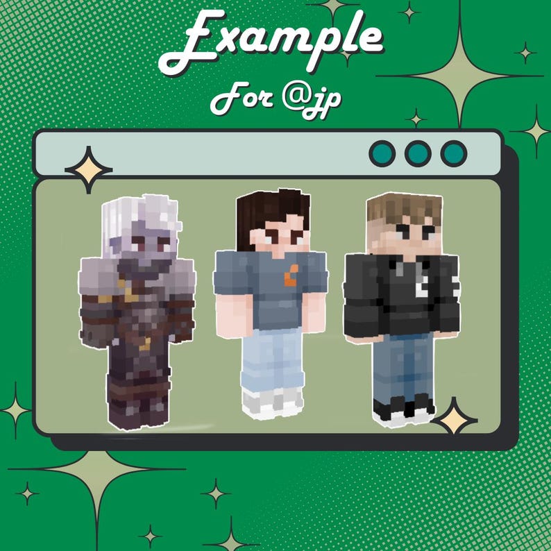 Custom Minecraft Skins | Made to Order - Etsy