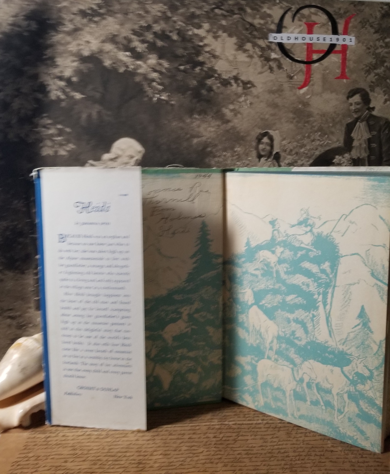 Heidi Published by Grosset & Dunlap Publishers, New York, New York ...