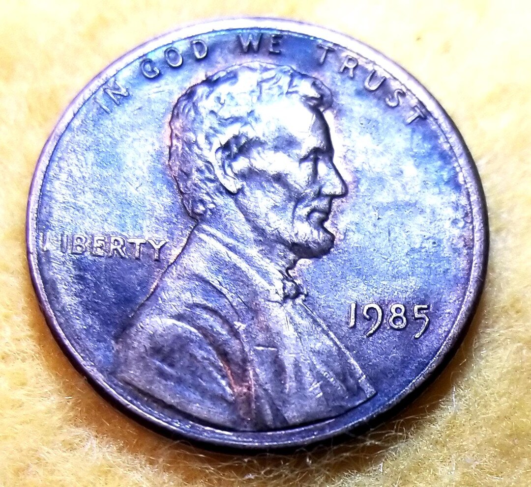 1985 Cent With Several Errors - Etsy