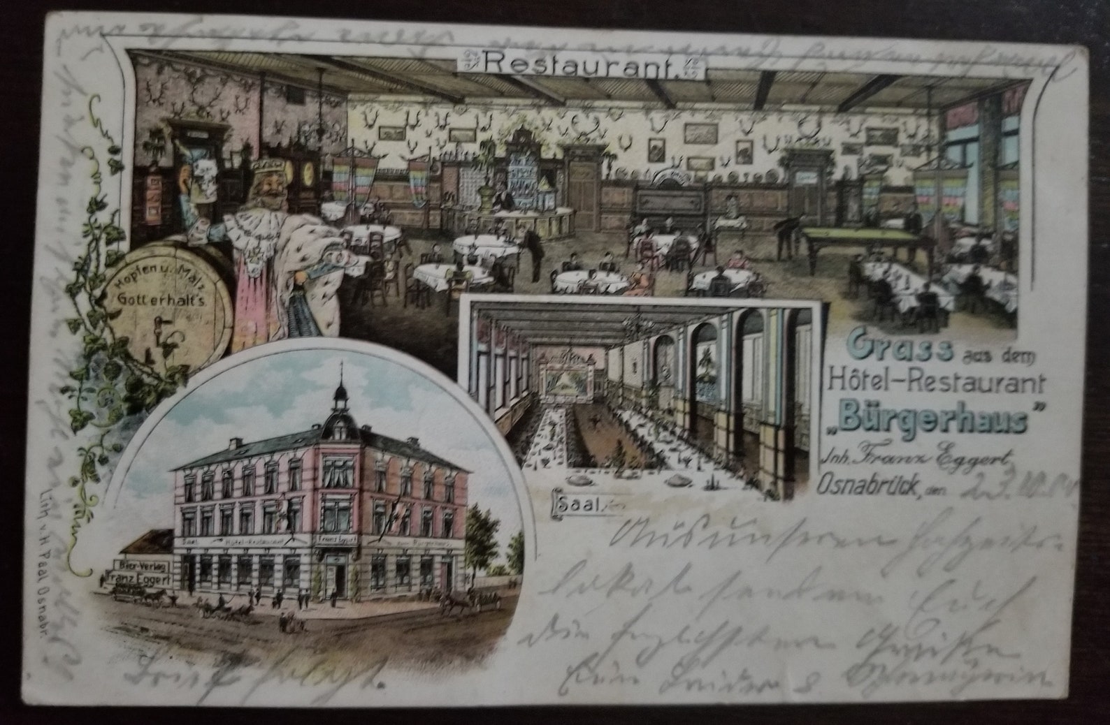 2 Postcards 1907 With Stamps. - Etsy