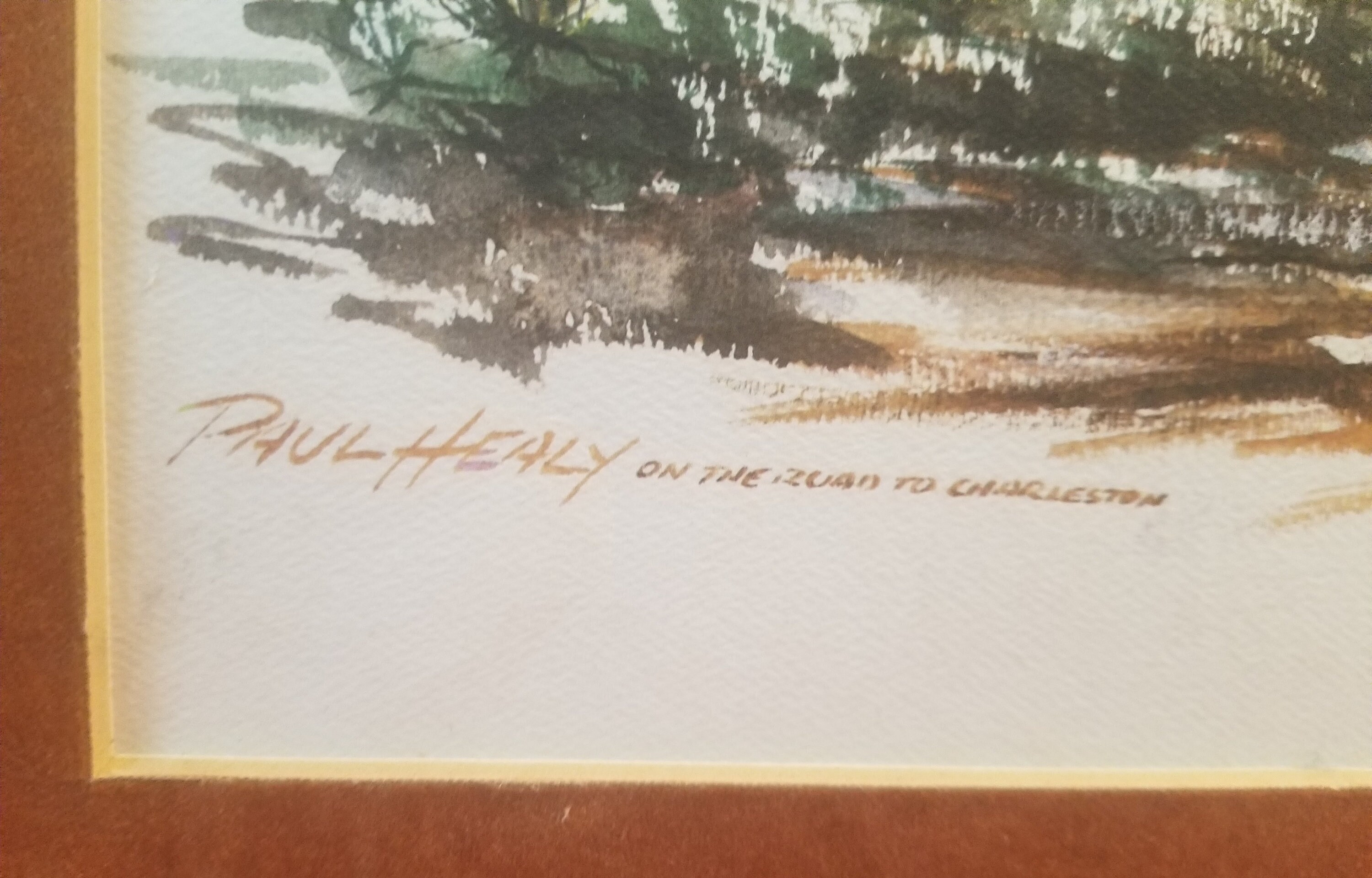 Paul Healy - Original Numbered and Signed Print Limited Edition # 199/ ...
