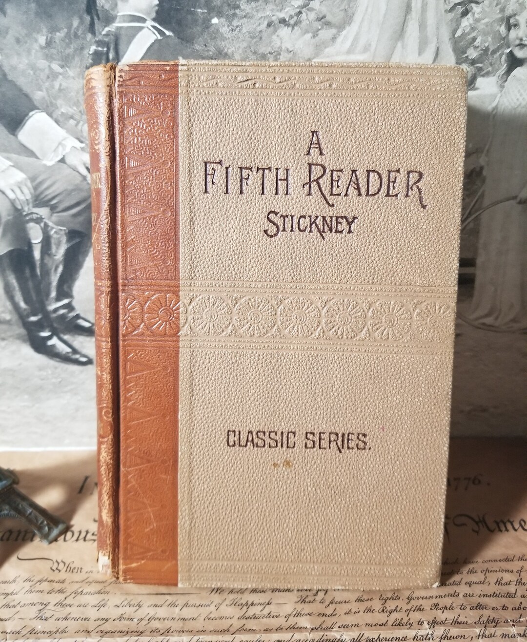 A Fifth Reader Stickney Classic Series - Etsy