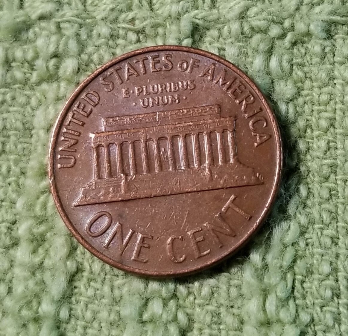 Lincoln Memorial One Cent 1968-D (error in the Letter R) - Etsy