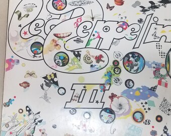 Led Zeppelin/iii/lp/a Beautiful Original Atlantic Record/sd-19128 ...