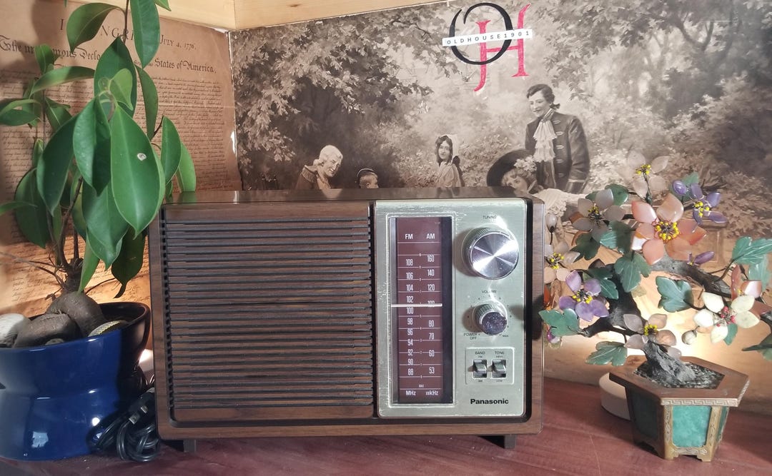 Panasonic Table Radio RE-6280 AM-FM (vintage) - Etsy