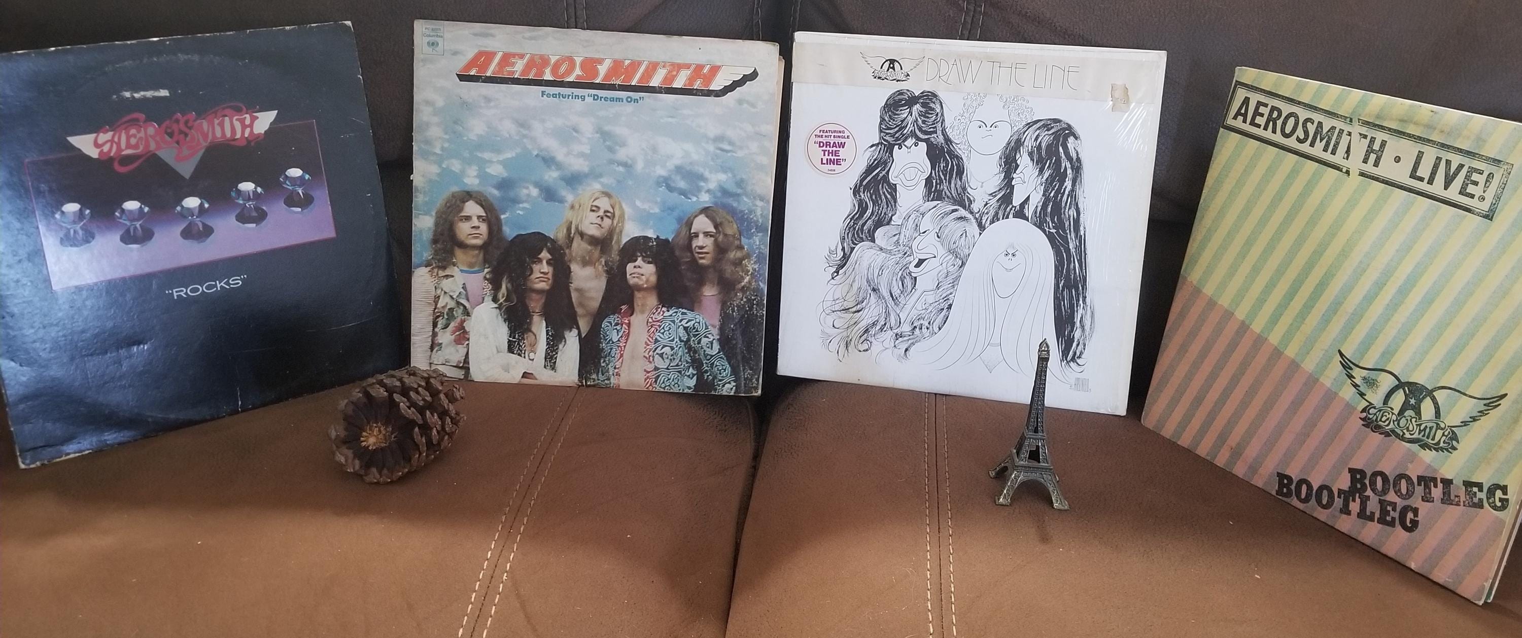 Vinyl Record-aerosmith-4 Lps "rocks" - Etsy