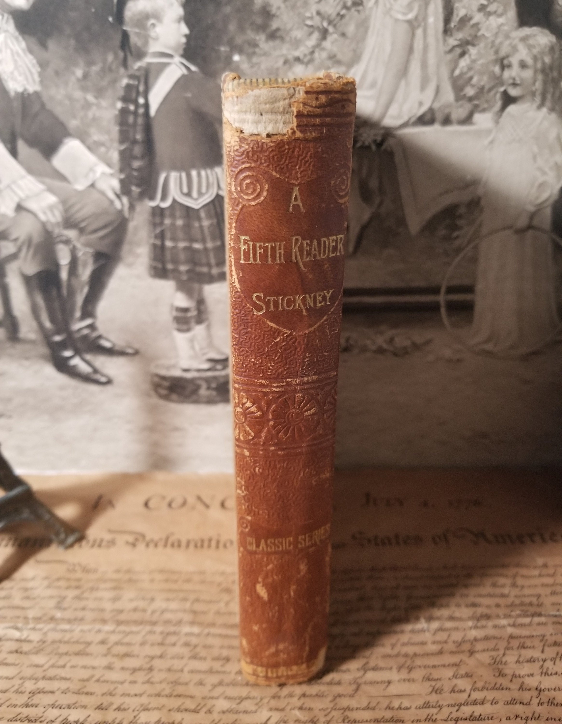 A Fifth Reader Stickney Classic Series - Etsy