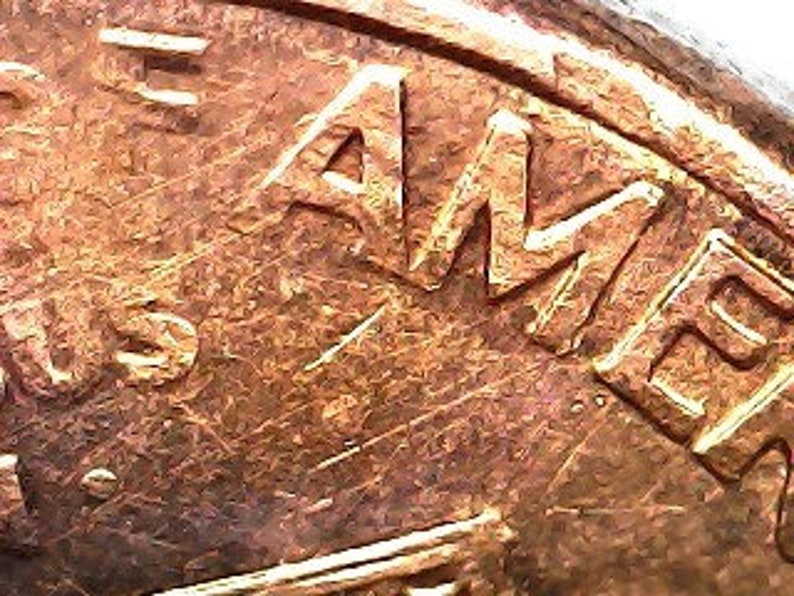 1996 D Lincoln Memorial Penny (multiple Error Coin) - Etsy