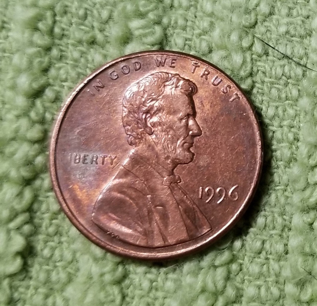 1996 Lincoln One Cent (ERROR IN LIBERTY) - Etsy